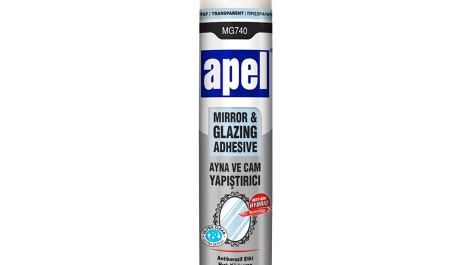 APEL Mirror and Glazing Glue – Transparent / Adhesives / Construction ...